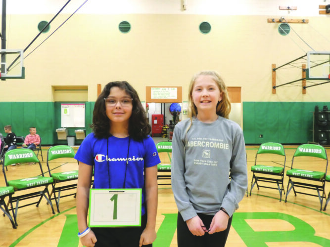 West Branch Middle School spelling bee | News, Sports, Jobs - Salem News